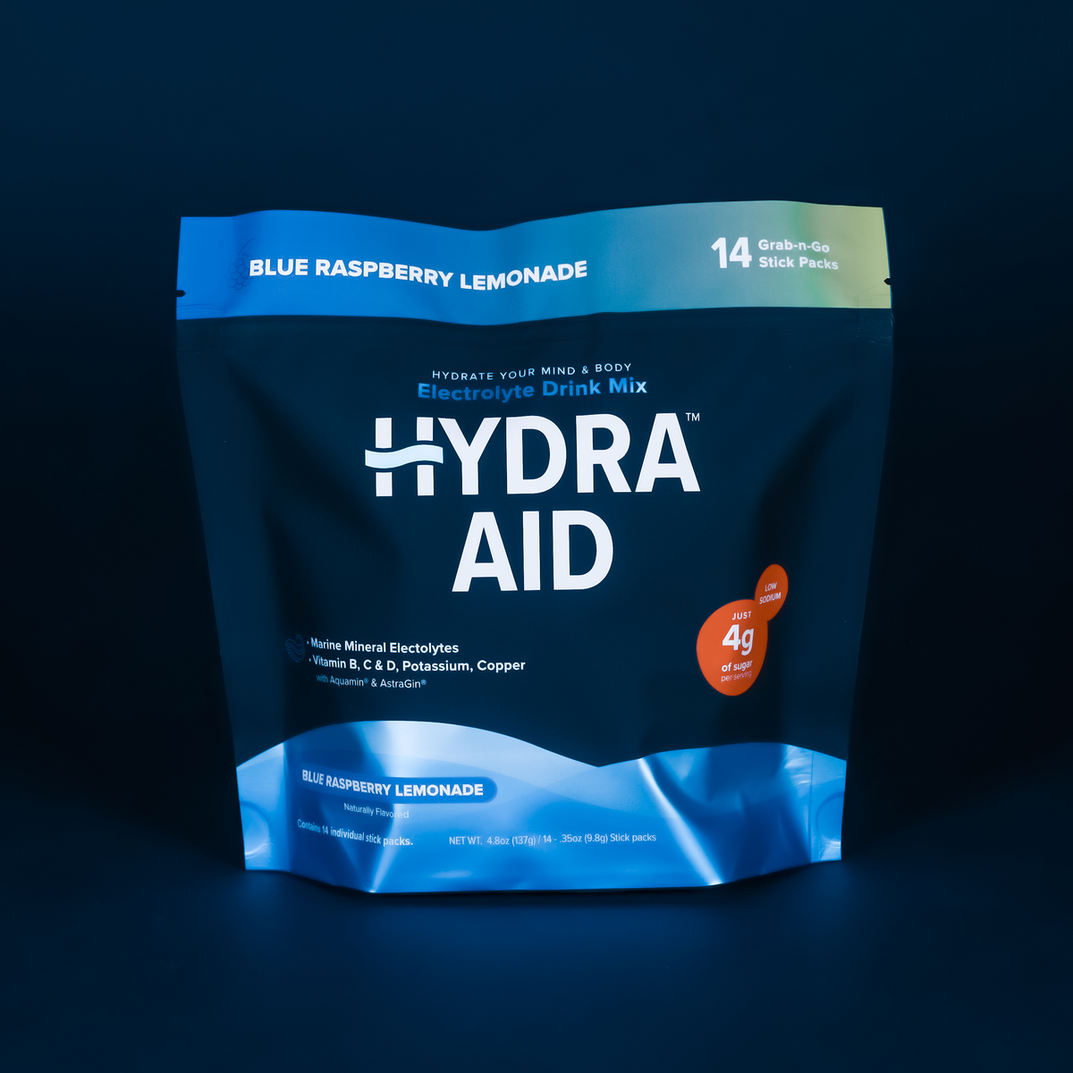 Blue Raspberry lemonade - 14pk – Hydra Aid